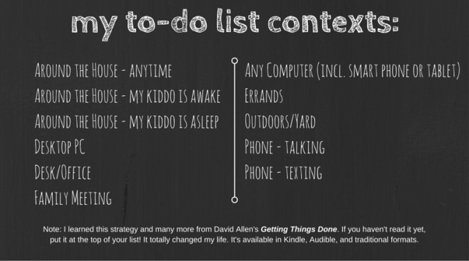 For a better to-do list, just add context.