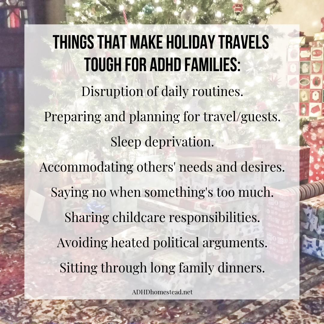 Traveling Adhd Holiday Chaos A Family Survival Guide