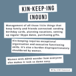 Women, ADHD, and expectations of kin-keeping - The ADHD Homestead